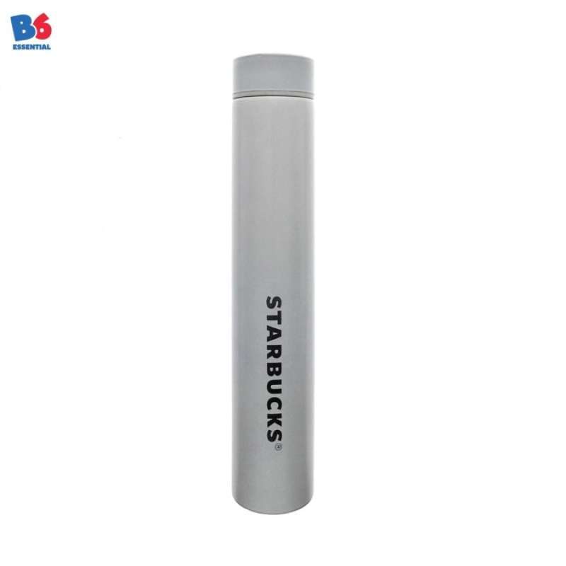 Promo Vacuum Flask Starbucks Slim 250 Ml White- Botol Minum Termos di ...