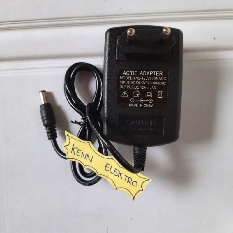 Jual adaptor 12v 2a murni di Seller blue mart - Pegadungan, Kota ...