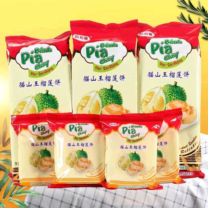 Jual Pia Durian Vietnam Banh Pia Chay Enak Gurih Wangi Halal 100% ...