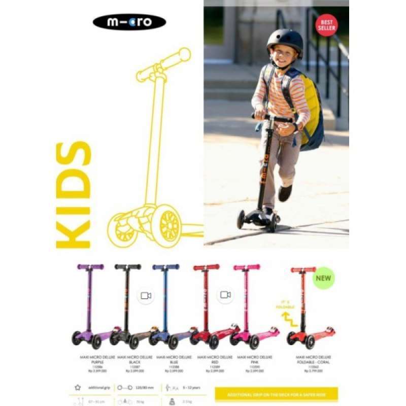 Jual Micro Maxi Deluxe Kids Scooter Skuter Anak di Seller Store Hanzo ...