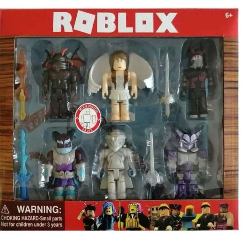 Promo ROBLOX FIGURE PACK SET 6 / MAINAN ROBLOX MINIFIGURE Diskon 5% di ...