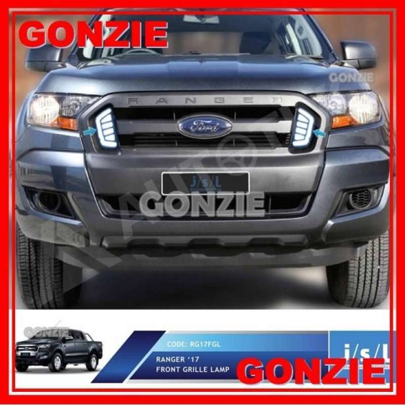 Jual DRL LED Grill Ford Ranger 2017 Front Grill LED Lamp di Seller ...