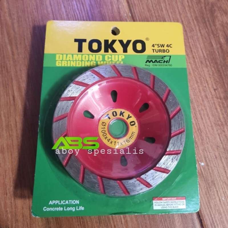 Promo Diamond Wheel Cup 4 Inch Tokyo Diskon 11% di Seller KEFIRA STORE ...
