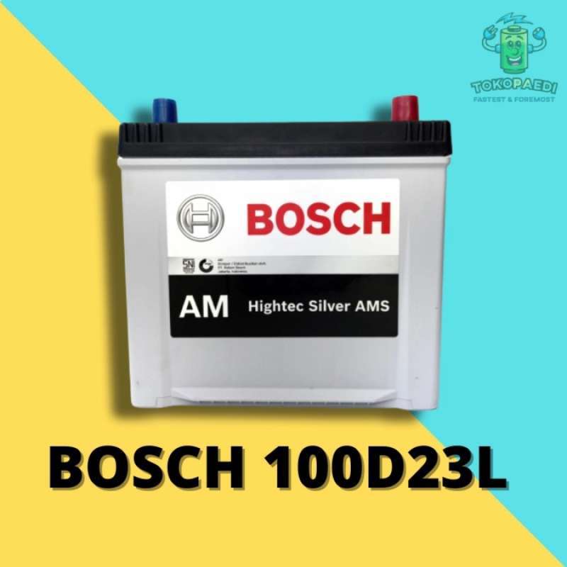 Promo ACCU AKI MOBIL BOSCH 100D23L 55D23L AMS INOVA TOYOTA GARANSI 18 ...