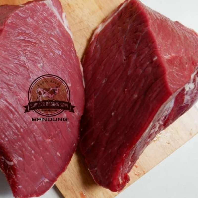 Jual DAGING SAPI SEGAR BAHAN RENDANG SATE DENDENG ABON 1kg 100% HALAL ...