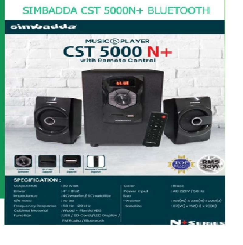 Jual Speaker SIMBADDA CST 5000N PLUS BLUETOOTH / SIMBADDA CST 5000N+ di ...