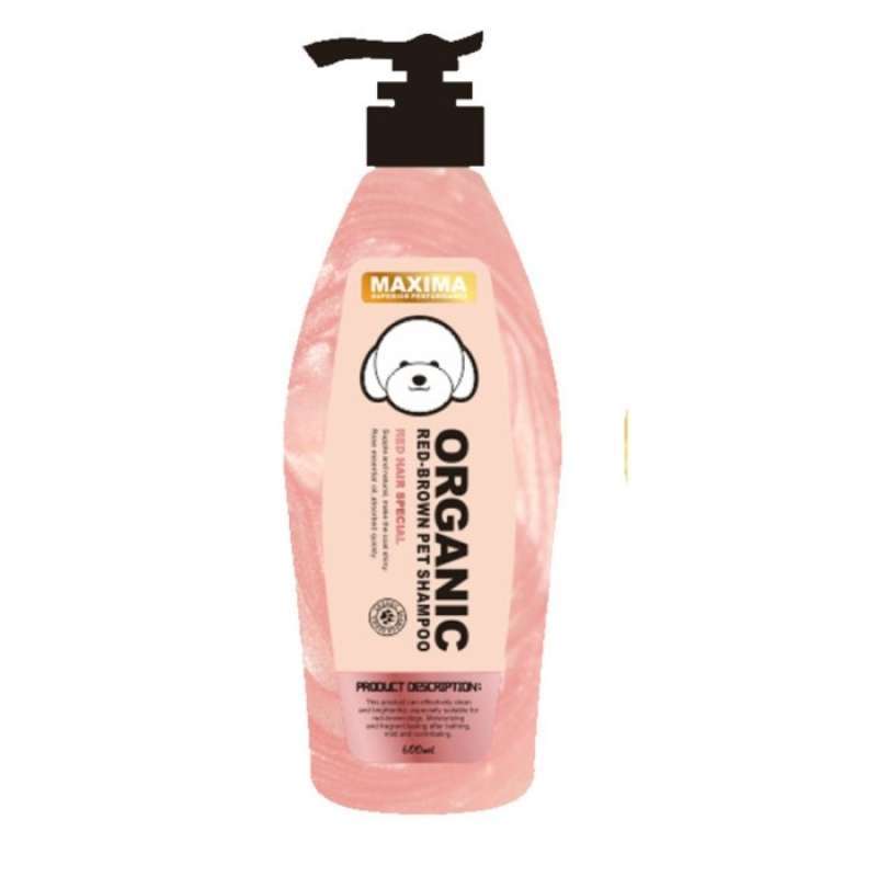 Promo Maxima Organic Red Brown Shampoo 600ml - Dog Shampoo / shampoo ...