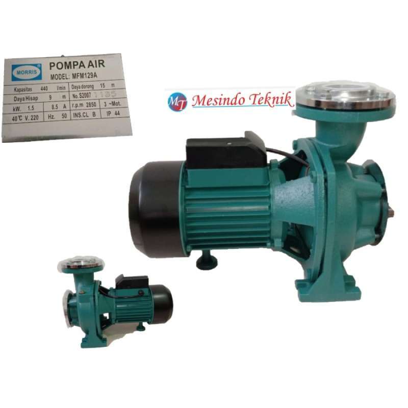 Promo Pompa Centrifugal Kapasitas Besar Tipe 129A Pipa 2 Inch - Voltase ...