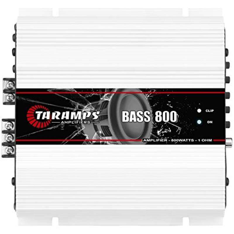 Promo Taramps Bass 800 1 Channel 800 Watts Rms Car Audio Amplifier 1 ...