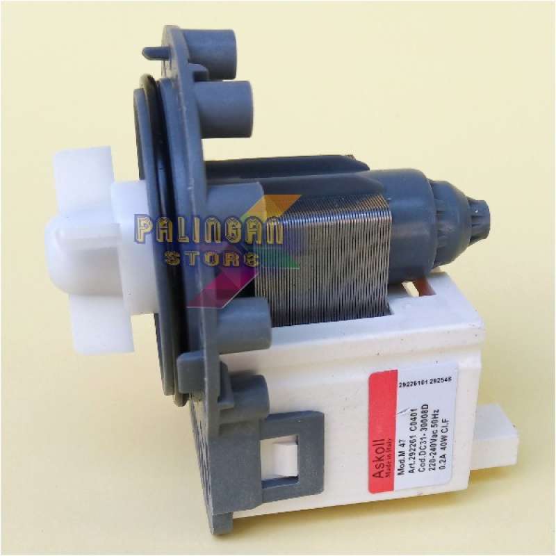 Jual askoll motor drain pump mesin cuci front loading Samsung askol di ...