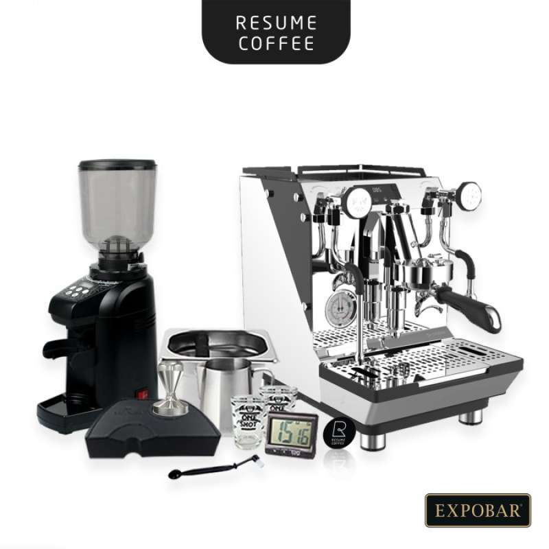 Jual Expobar Crem One Vibrant Pid With Maquinos L20 Programable Grinder ...