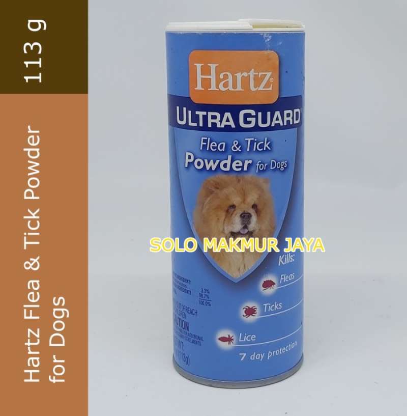Promo Hartz Ultra Guard Dog Flea Tick Powder for Dogs Diskon 39% di ...