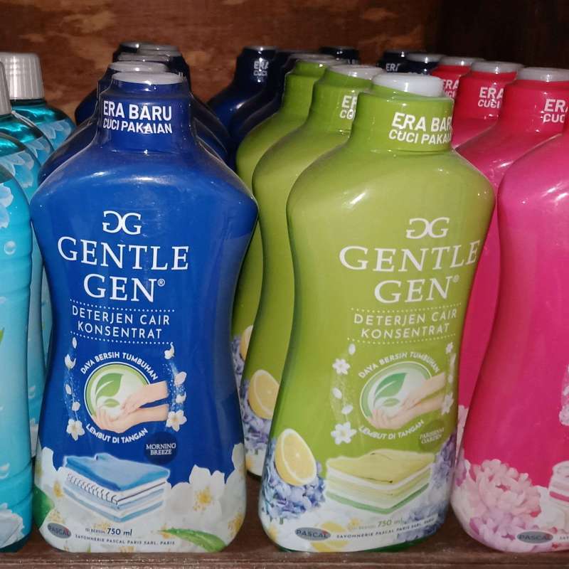 Jual Gentle Gen Detergen Cair Kemasan Botol 750ml - Hijau Di Seller ...