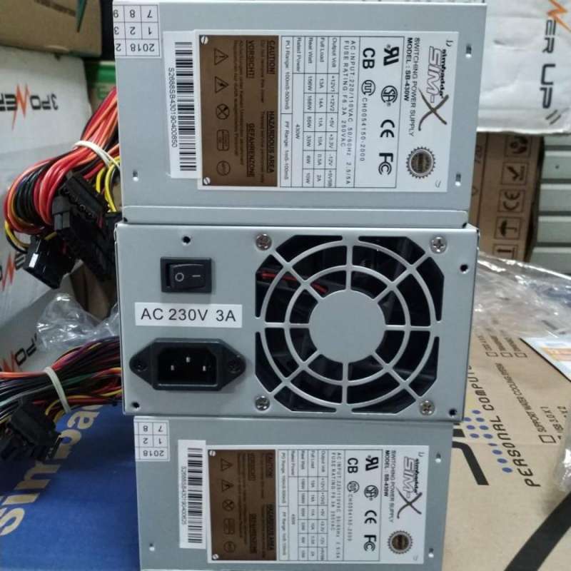 Jual PSU Simbadda 430w / Power Supply Simbadda 430w OEM di Seller hanskomputer - Mangga Dua ...