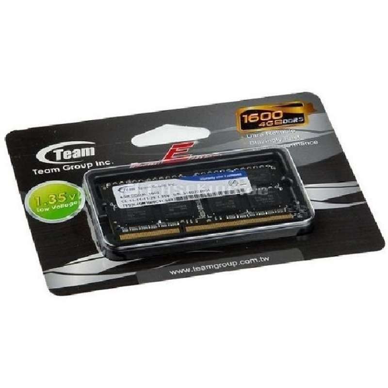 Jual Team Elite SO-DIMM DDR3 PC12800 2GB - Low voltage di Seller hanskomputer - Mangga Dua ...