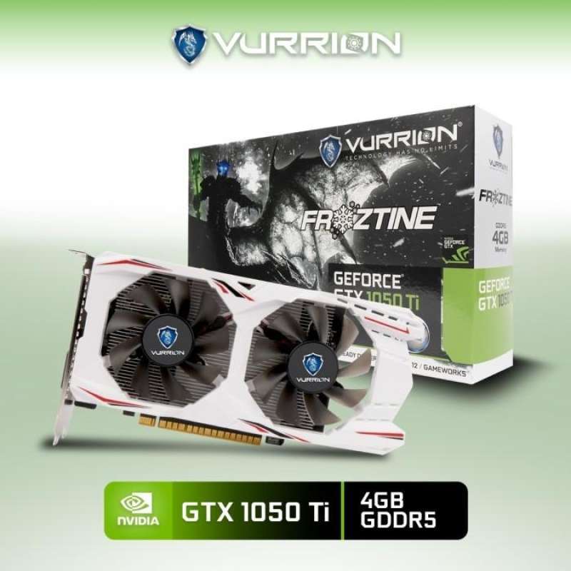 Jual VGA NVIDIA VURRION GTX 1050 TI 4GB GDDR5 128-Bit di Seller ...