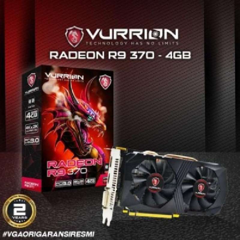 Jual Vurrion R9 370 4GB DDR5 di Seller hanskomputer - Mangga Dua Selatan, Kota Jakarta Pusat ...