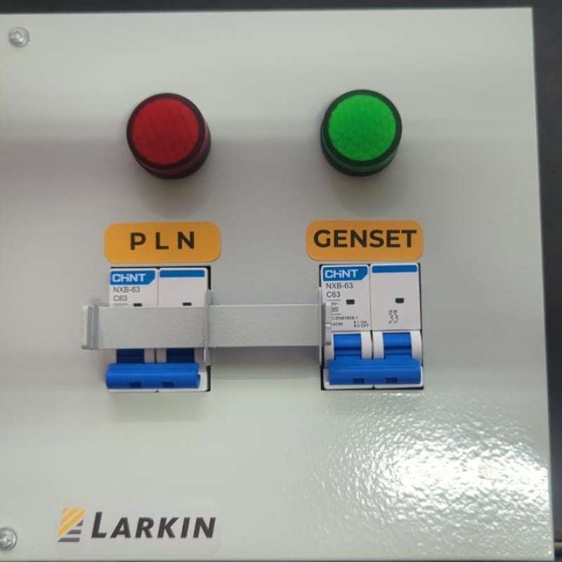 Jual Larkin Panel Interlock Switch Pln-genset 2p (pengganti Ohm Saklar ...