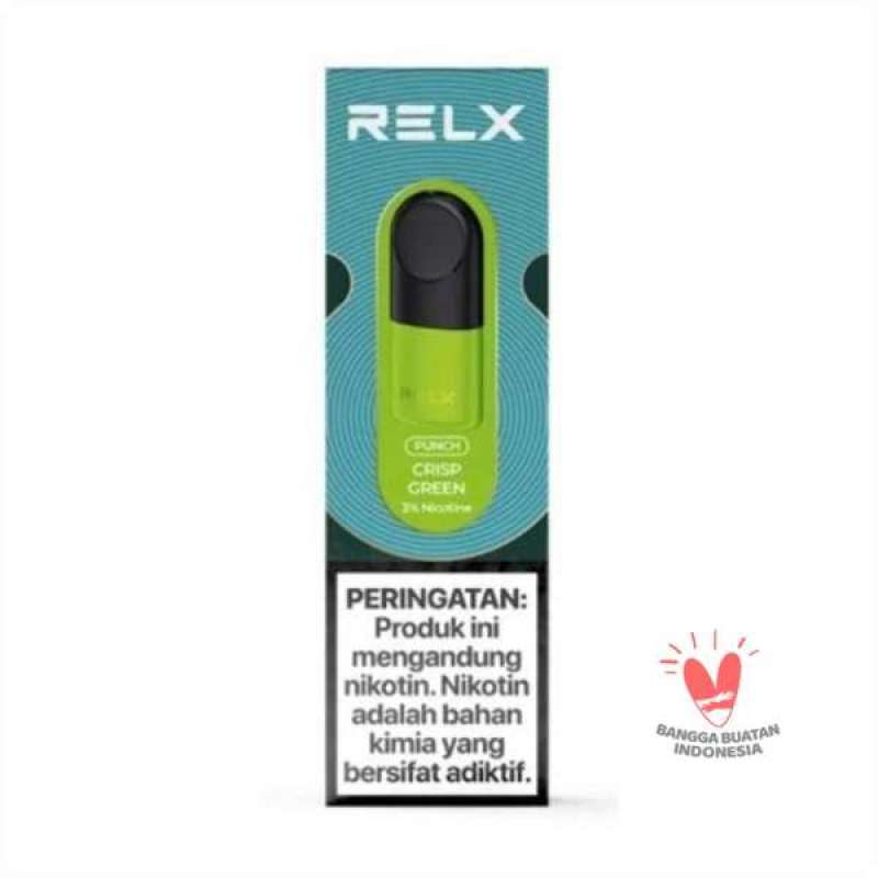 Jual Instant - Relx Pod Crisp Green For Relx Infinity Dan Relx Essential Kode 202 di Seller ...