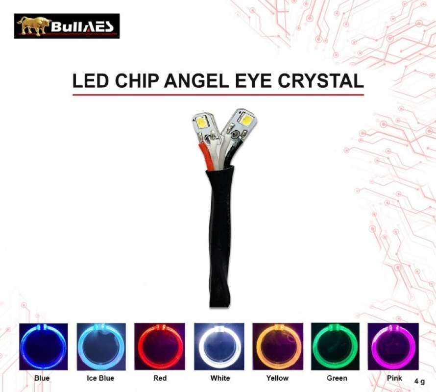 Promo Led Chip Angel eye Kristal ring ONLY LED CHIP Diskon 7% di Seller ...