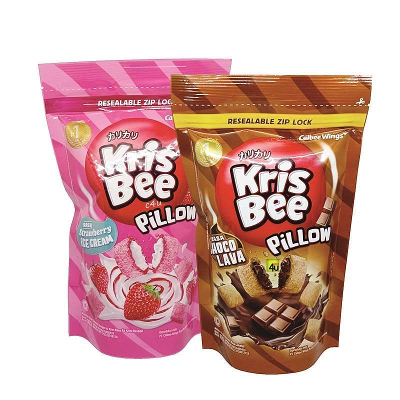 Promo KrisBee - Snack Ekstrudat PILLOW - 100g POUCH Diskon 13% di ...