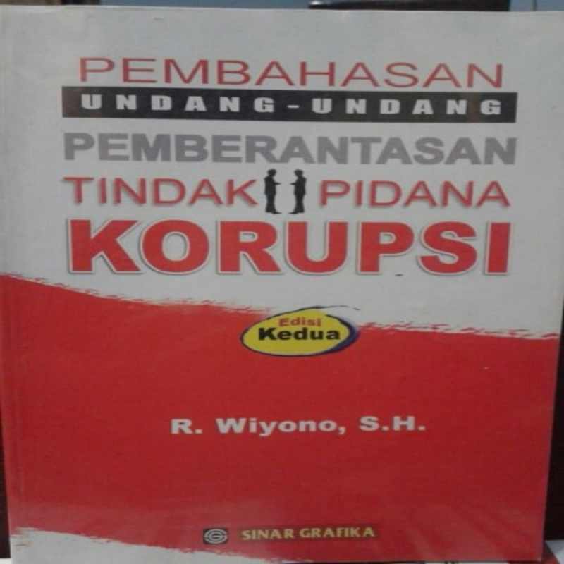 Promo Baru Buku Pembahasan Undang-Undang Pemberantasan Tindak Pidana ... Promo Baru Buku Pembahasan Undang-Undang Pemberantasan Tindak Pidana ...
