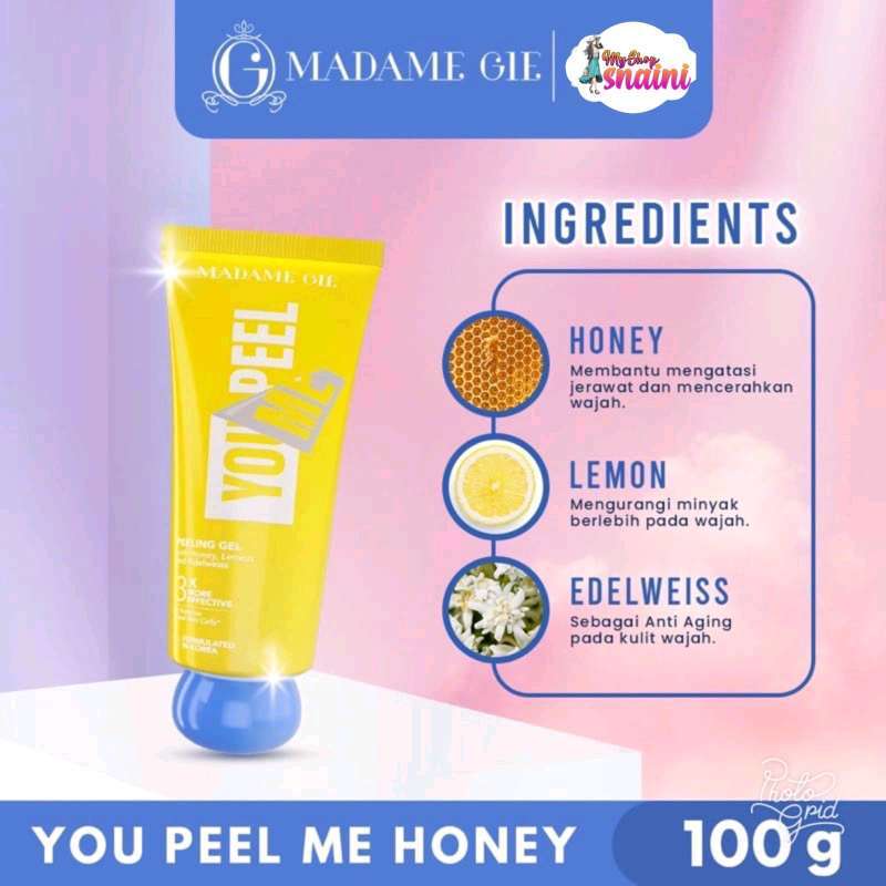 Jual Madame Gie Madame You Peel Me - Peeling Gel (baru) Di Seller ...