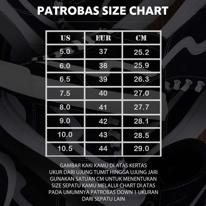 Jual Sepatu Patrobas Cloud Low Black White Di Seller Patrobas Malang ...