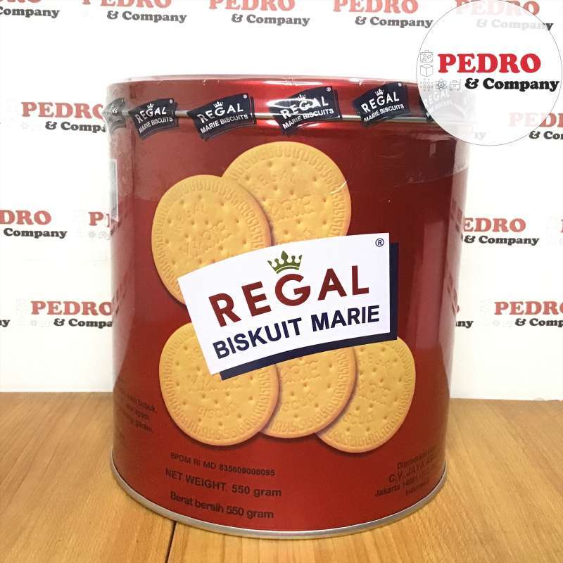 Jual Regal - Marie Biscuits/ Biskuit Regal Kaleng Besar (550 Gr) Di ...