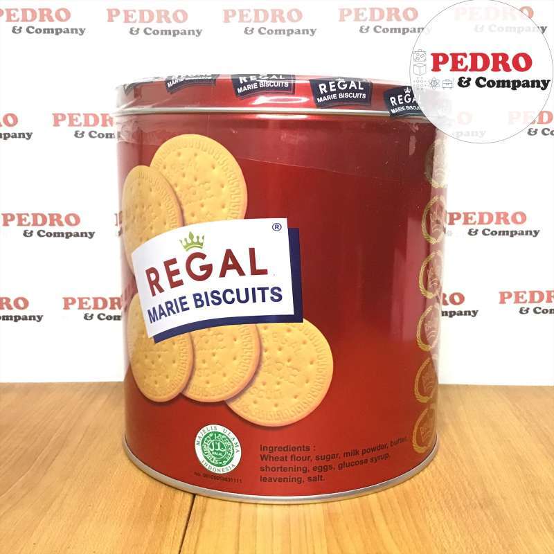 Jual Regal - Marie Biscuits/ Biskuit Regal Kaleng Besar (550 Gr) Di ...