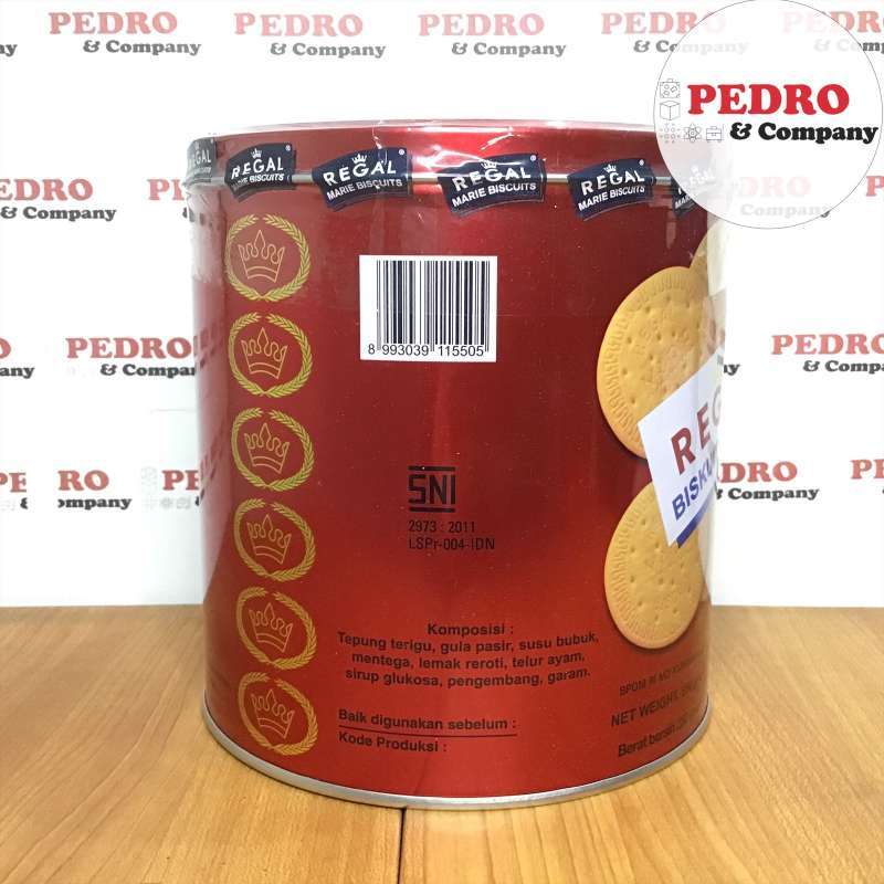 Jual Regal - Marie Biscuits/ Biskuit Regal Kaleng Besar (550 Gr) Di ...