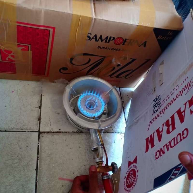 Jual kompor gas tekan tinggi/kompor gas api besar jos high pressur type ...