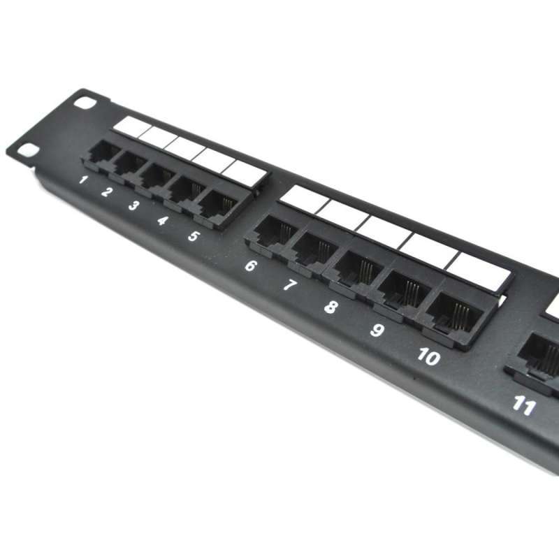 Promo Glo - Cat3 Rj11 Telepon Patch Panel 25 Port For 1u 19 Inch Server ...