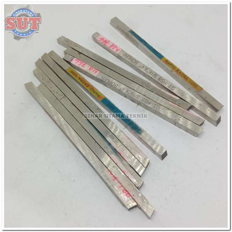 Jual Pahat HSS Bohler 3/16x4 Pahat bubut HSS BOHLER di Seller SINAR ...