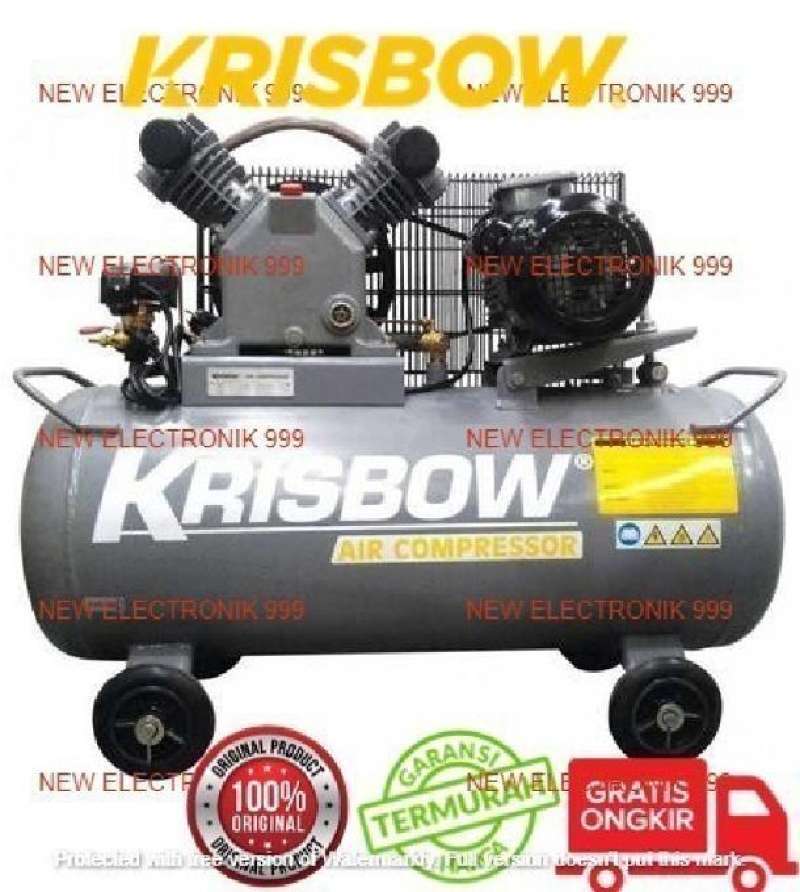 Jual Krisbow Kompresor Angin 5.5hp 340l 10bar 3ph Cpbd0534 10029561 Di ...