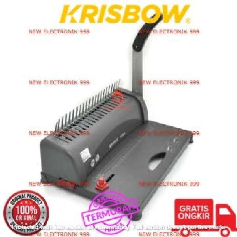 Jual Krisbow Mesin Jilid 21 Lubang Di Seller New Electronik 999 ...