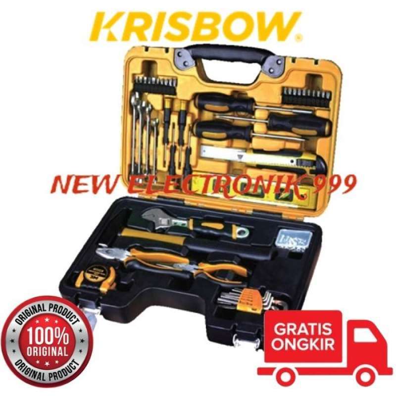 Jual Krisbow Set 51 Pcs Perkakas Mekanik Lrtkm51 10428842 Di Seller New ...
