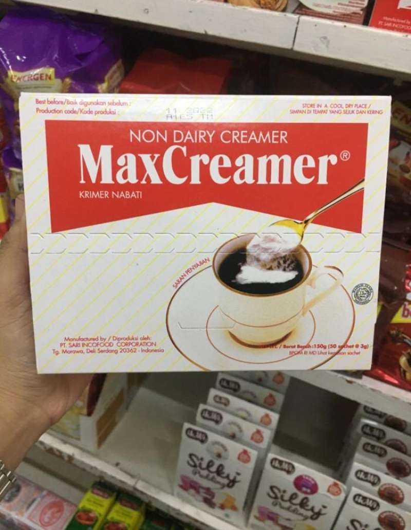 Jual Maxcreamer 150gr isi 50sachet di Seller Mrbenshope - Madras Hulu ...