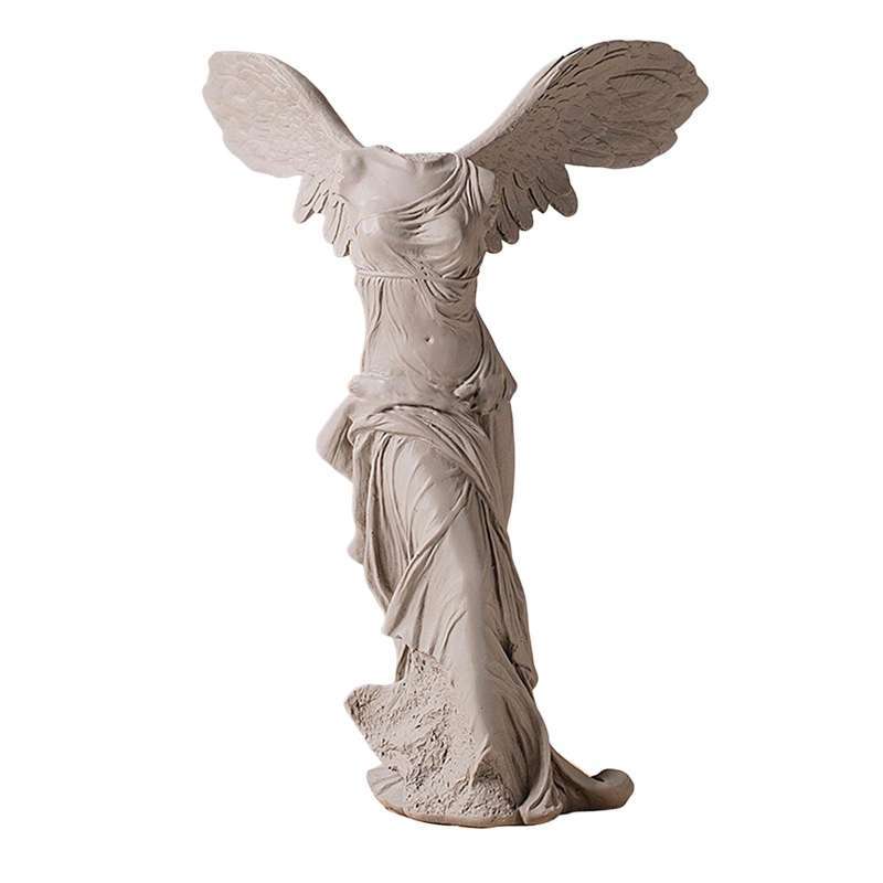 Promo Winged of Samothrace Statue Sculpture Greek Goddess Art for Gray ...