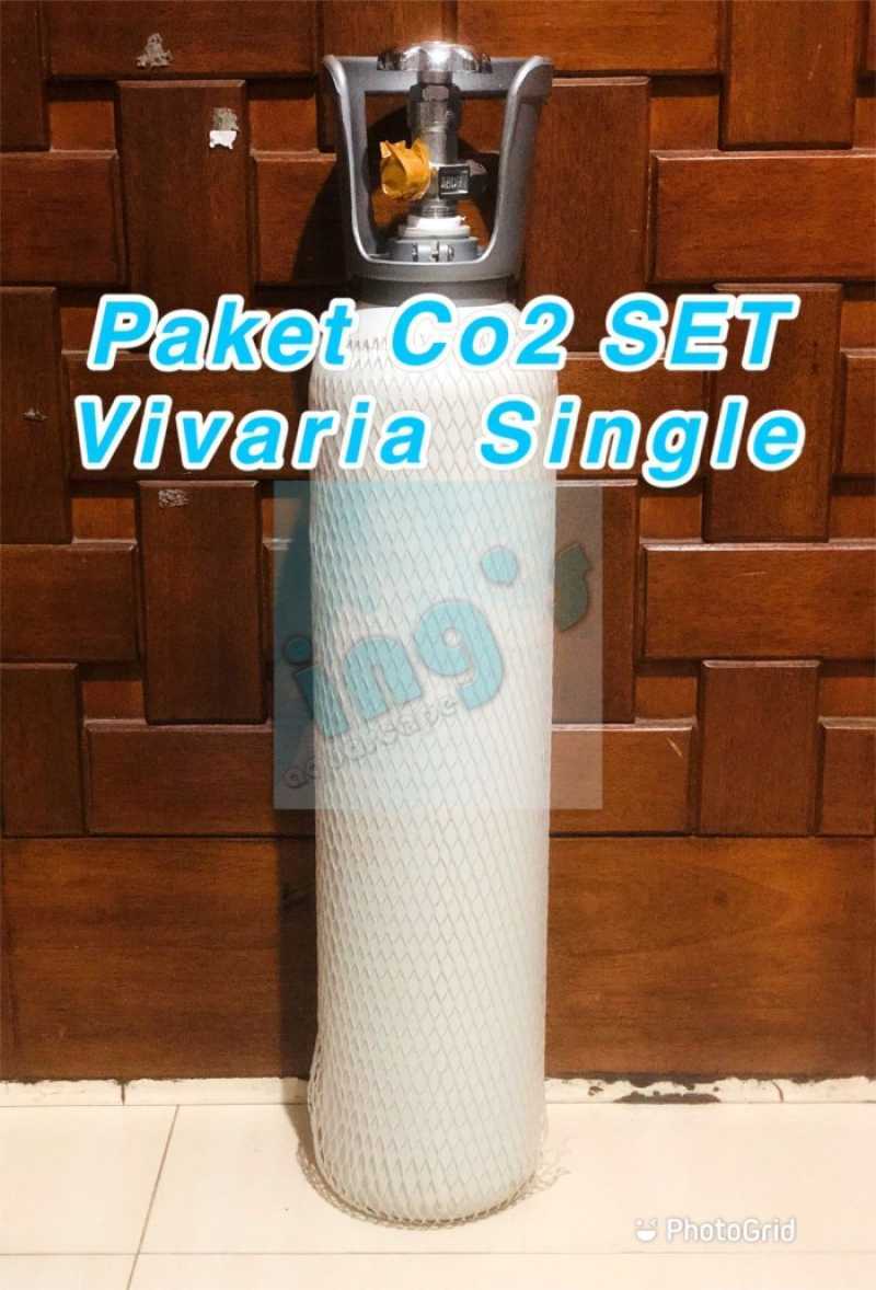 Promo Paket Co2 Set VIVARIA SINGLE GAUGED 5kg - Intense Bazooka Reactor ...