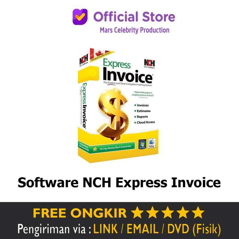Jual Software NCH Express Invoice Plus Pembuat Invoice Data Penjualan ...