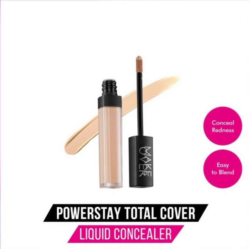 Promo Make Over Powerstay Total Cover Liquid Concealer Diskon 16% di ...