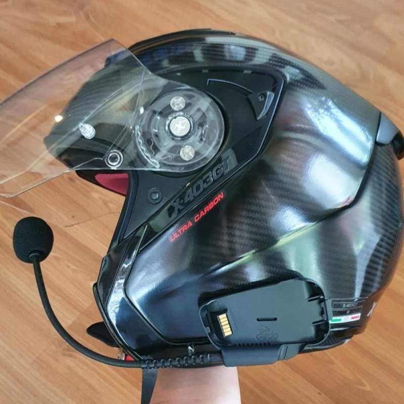 Jual Packtalk Smartpack Boom Microphone Cradle Kit Helm Half Face By ...