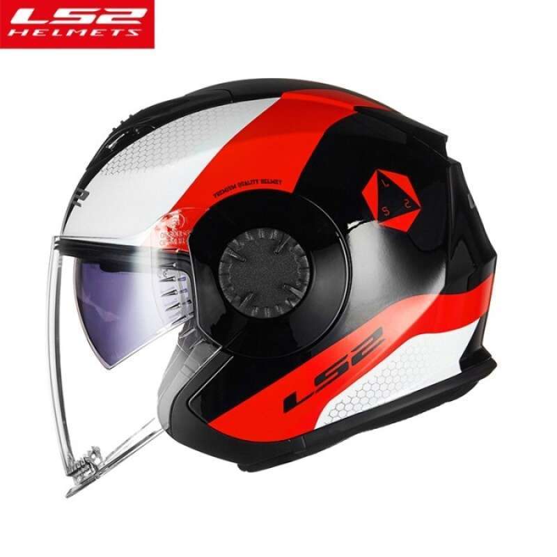 Jual Helm Half Face LS2 OF570 Verso Technic di Seller Cintamotormu ...
