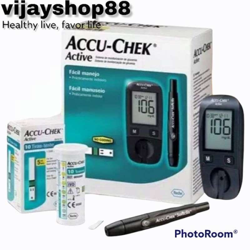 Promo Alat Accu Chek Active / Alat Test Gula Darah - Chek Active Diskon ...