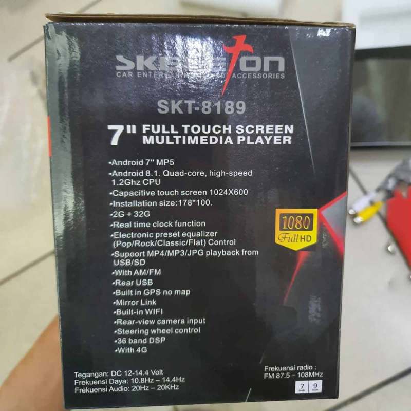 Jual Skeleton Skt-8189 Android Panel Glass Double Din Headunit [7 Inch] Di Seller Citra Baru ...