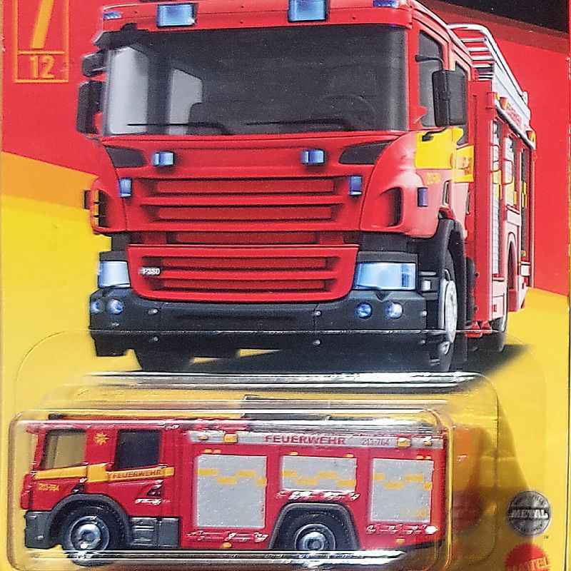 Jual MATCHBOX GERMANY SERIES 2022 SCANIA P 360 FIRE TRUCK di Seller ...