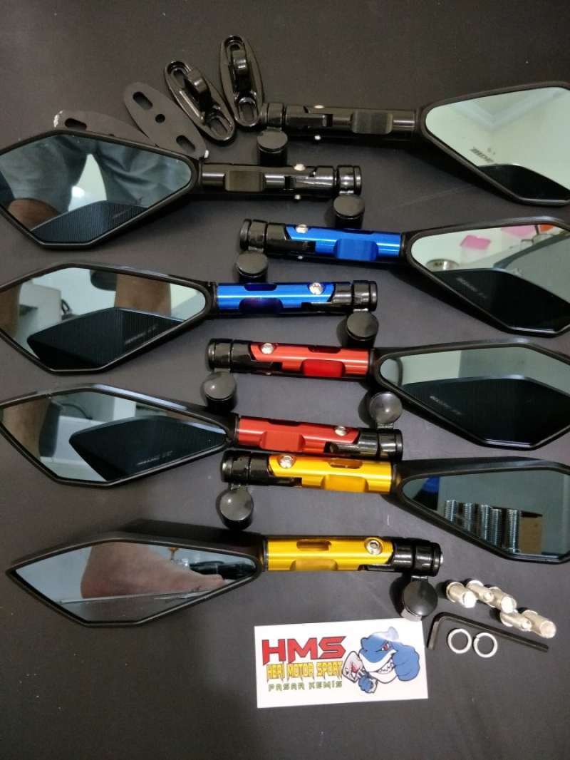 Promo Spion Tomok Lipat V-5 Motor Z250,Mt25,Xabre,Klx,Trail,Mx King,Pcx ...