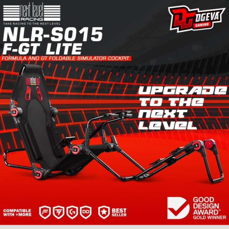 Jual Next Level Racing F-GT LITE NLR-S015 FORMULA AND GT FOLDABLE ...