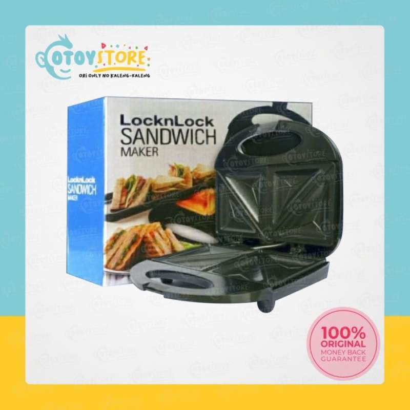 Promo Lock n Lock Sandwich Maker Pemanggang Roti Original Locknlock 750 ...